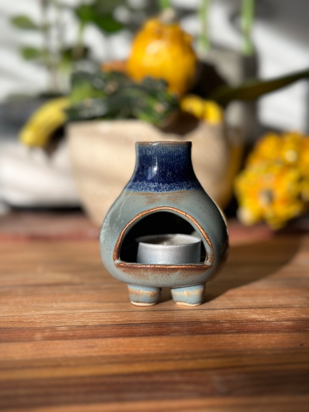 Ceramic Mini Chiminea Incense Burner - Etsy