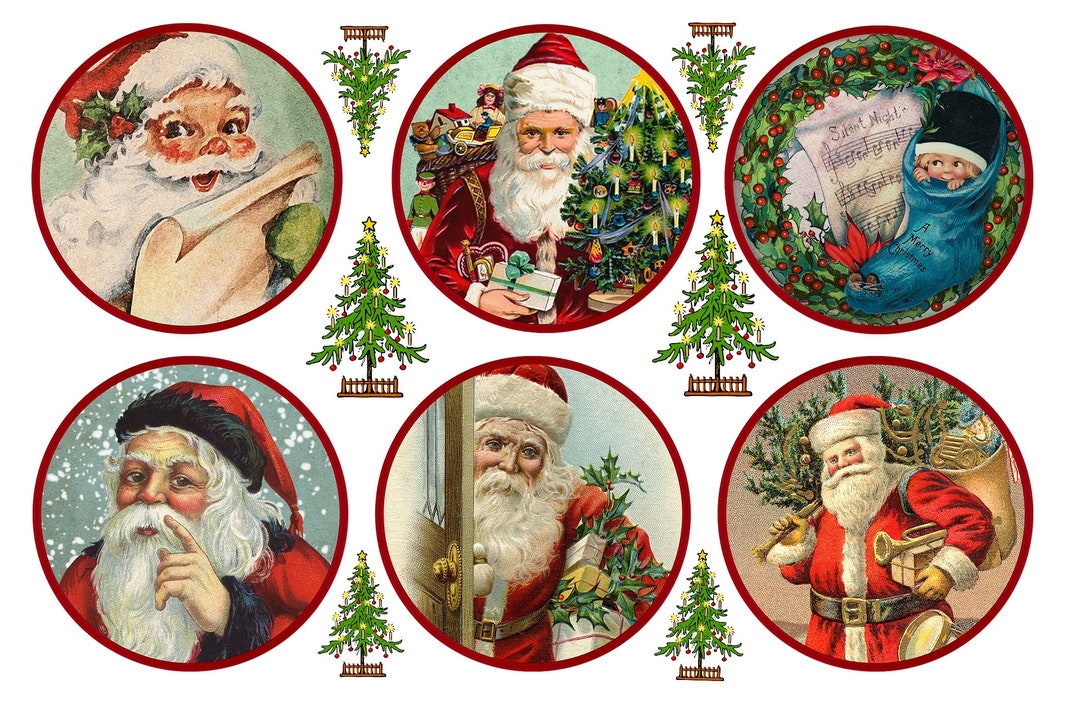 Rice Paper for Decoupage Scrapbook and Craft Christmas Santa Claus 6338 ...