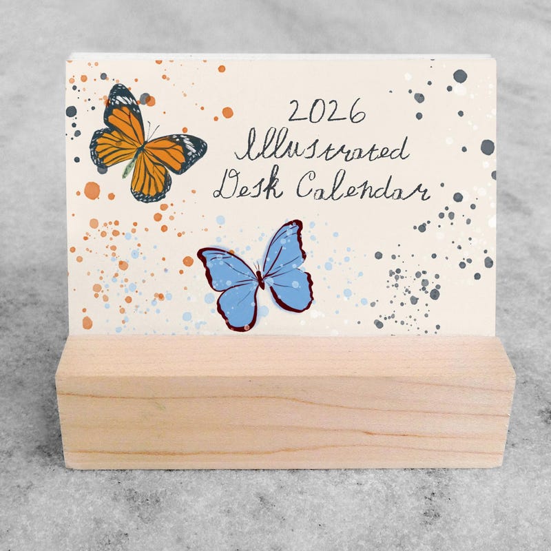 2026 Butterfly Calendar - Etsy