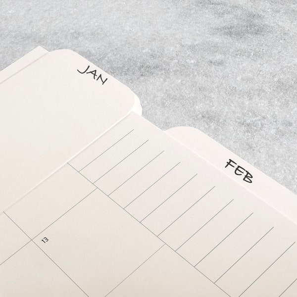 Monthly Divider - Etsy