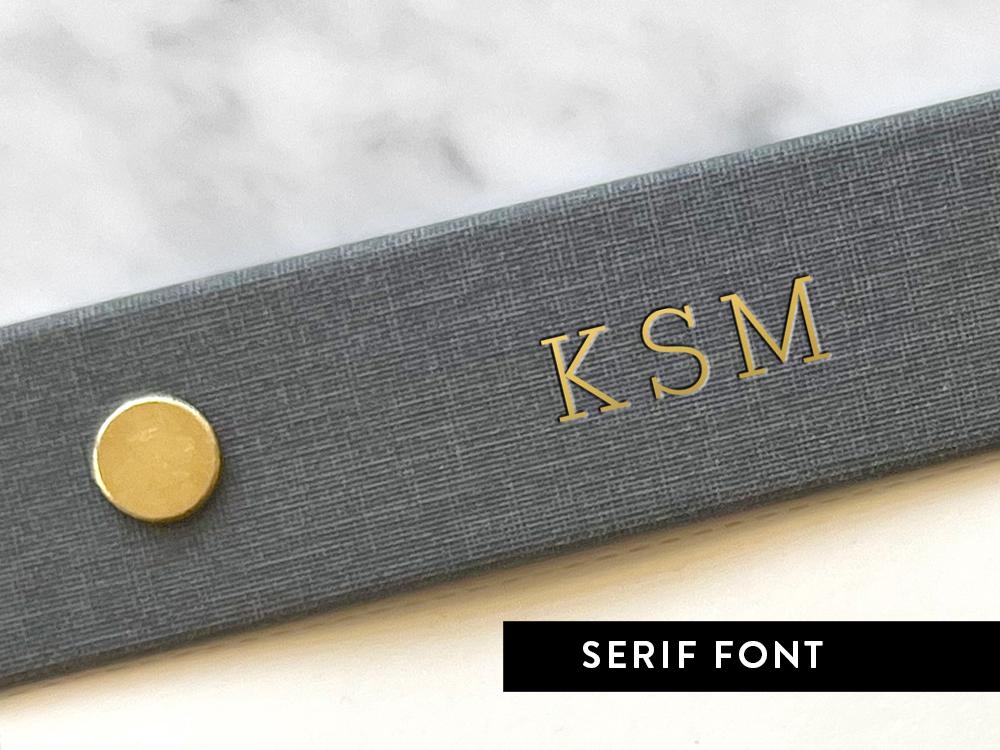 Grid Notepad With Brass Screws | Custom Desk Pad | Notepad With ...