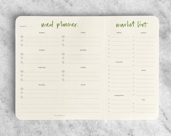Grocery List Notepad Weekly Meal Planner Market List Notepad Meal ...