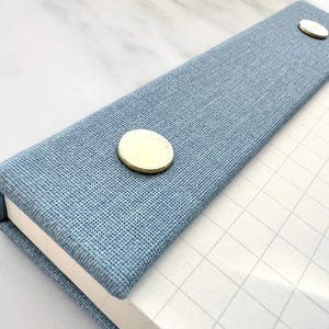 Grid Notepad With Brass Screws | Custom Desk Pad | Notepad With ...