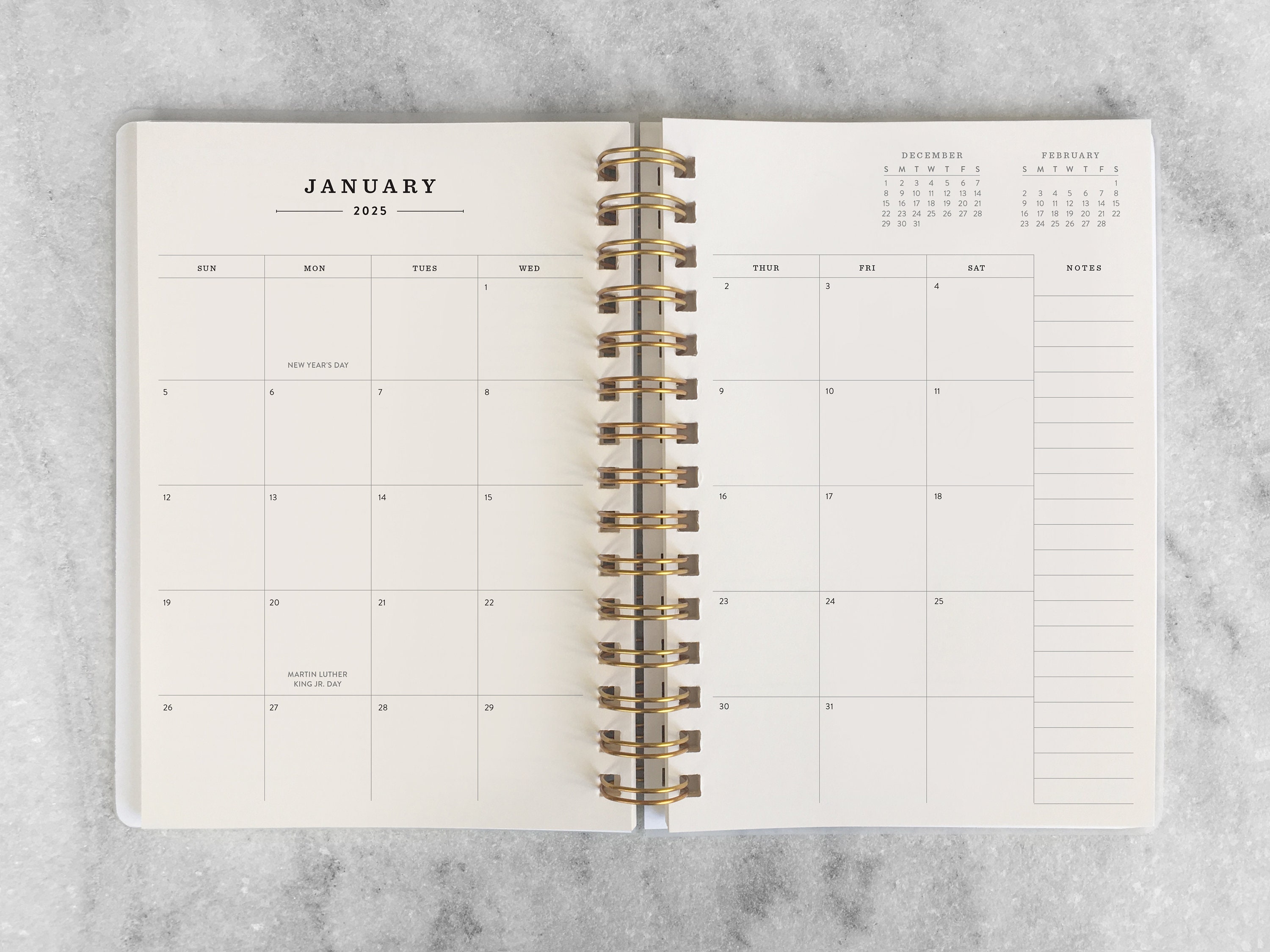 Personalized 2026 Planner: Soft Cover, Wire Bound, Monthly & Weekly - Etsy