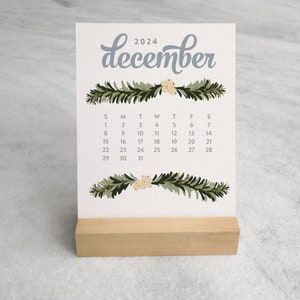 Wildflower Desk Calendar 2024 2024 Desk Calendar 2024 Calendar With ...