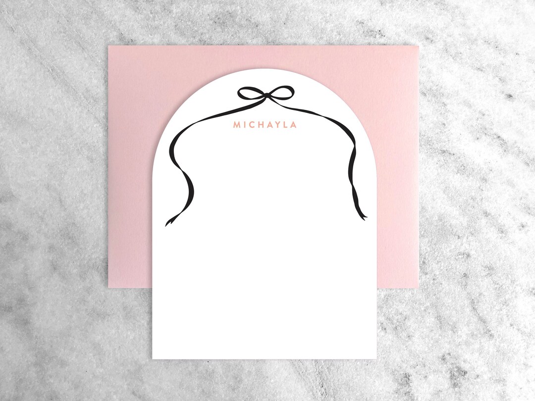 Custom Stationery Set | Personalized Note Cards | Custom Notecards ...