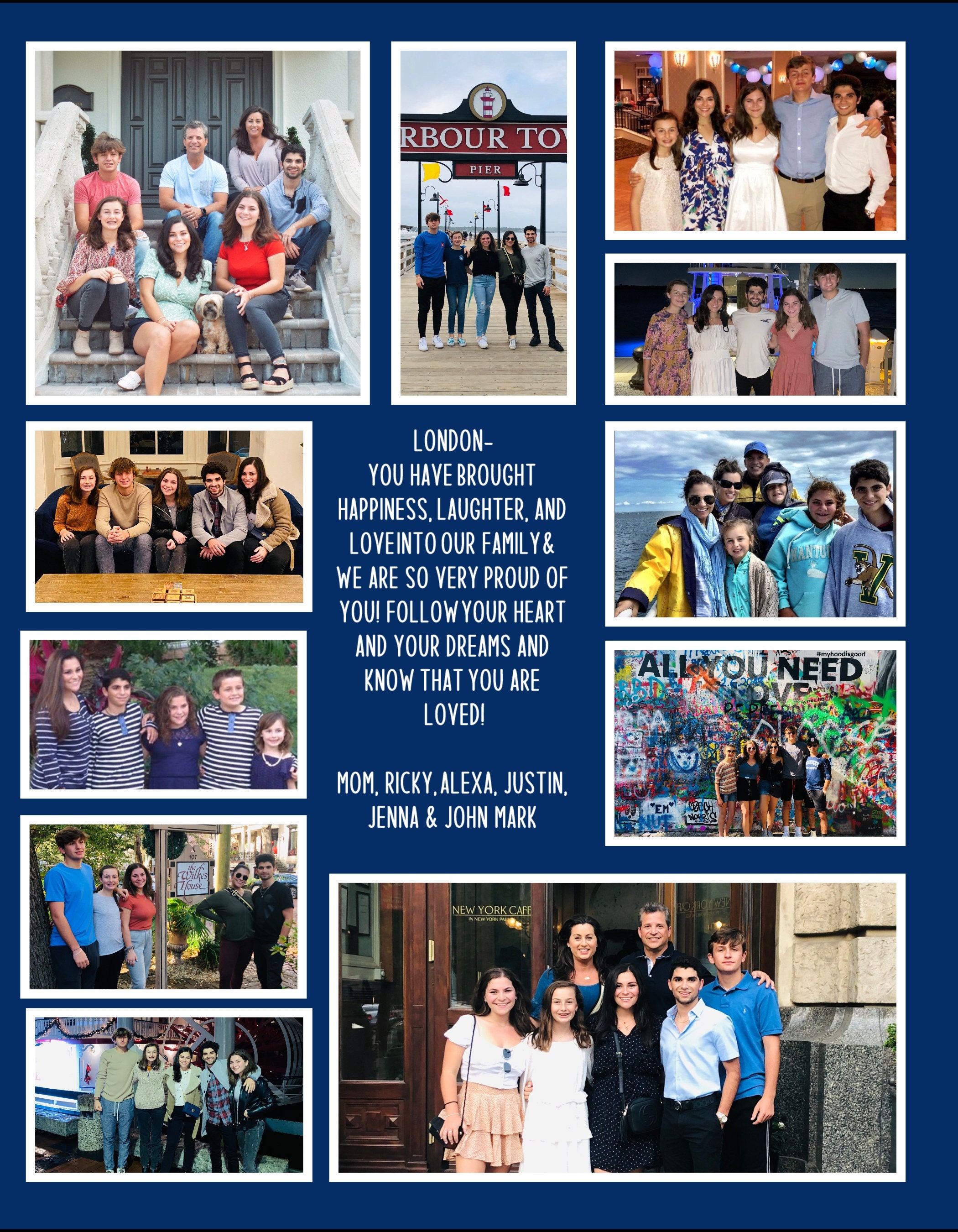 Custom Yearbook Ad Design Custom Design YB Advertisement School Year ...