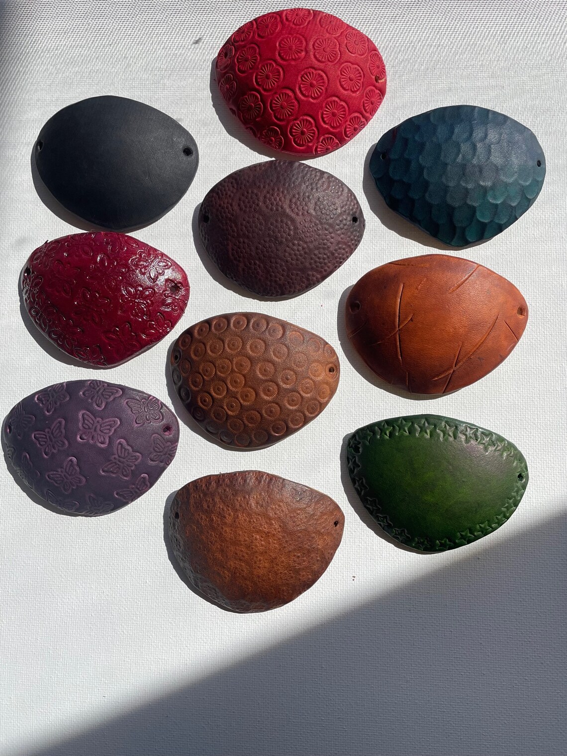 Captain Jay Handmade Leather Eye Patch - Etsy