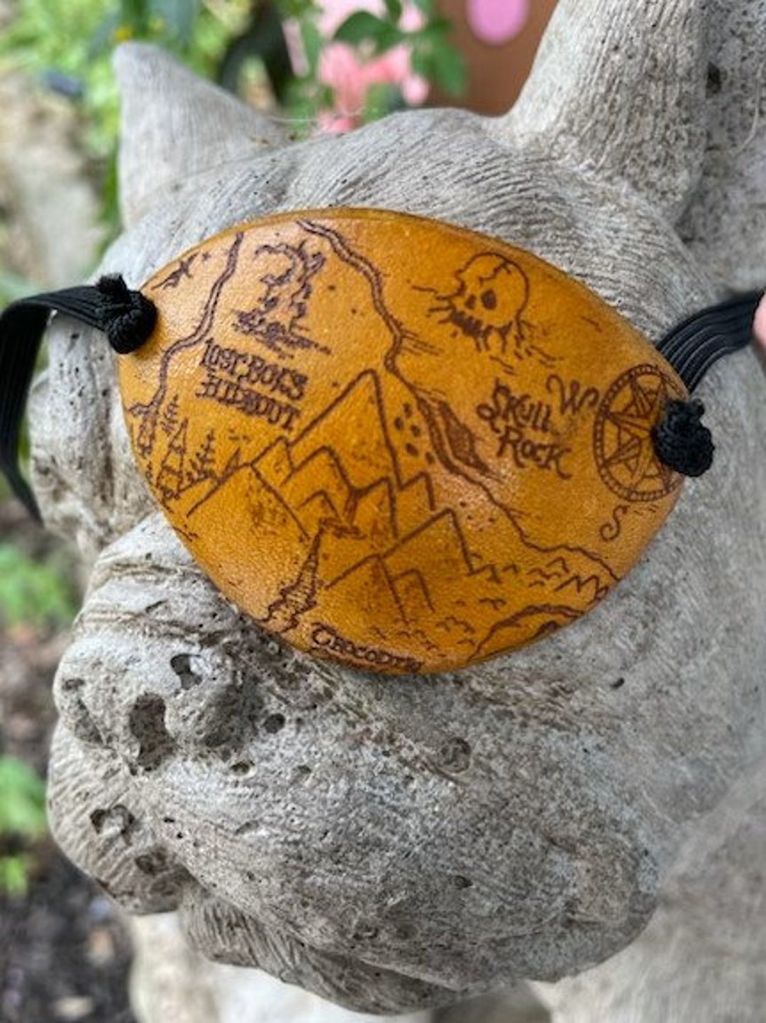 Leather Eye Patch Maps - Etsy