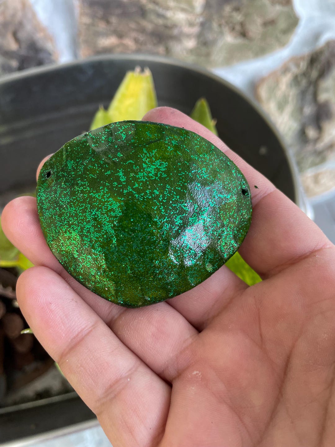 Handmade Leather Glitter Eye Patch - Etsy