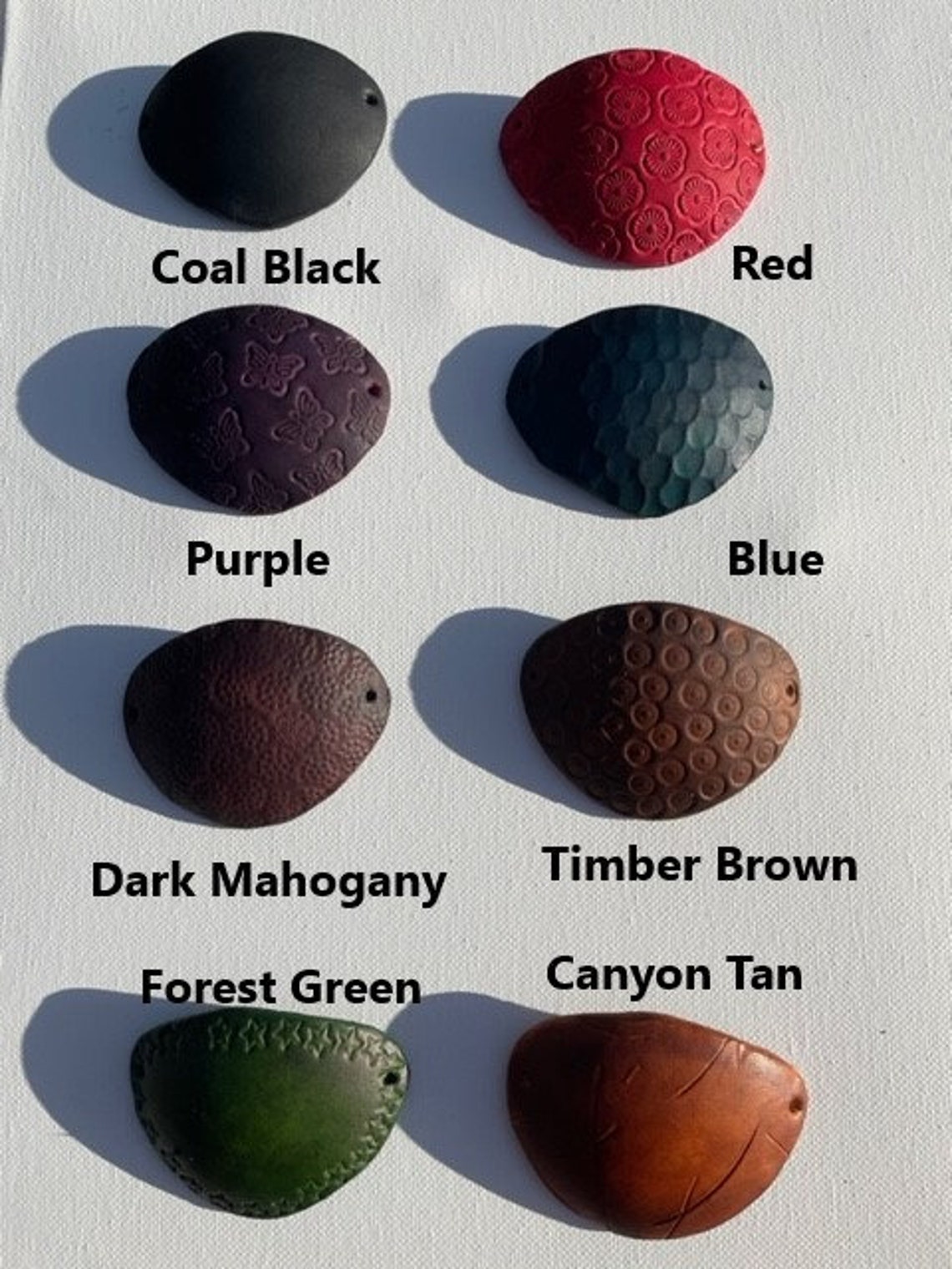 Captain Jay Handmade Leather Eye Patch - Etsy