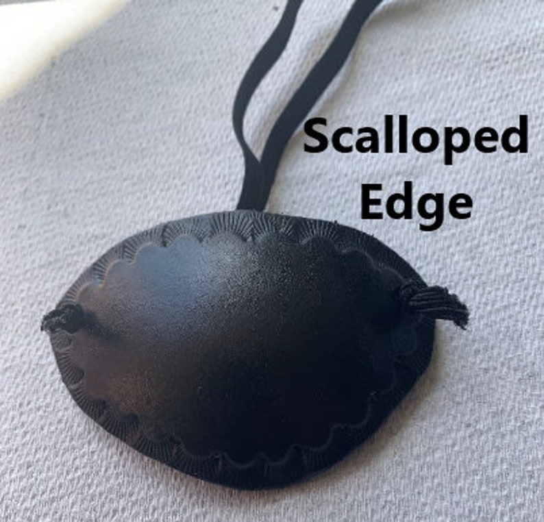 Captain Jay Handmade Leather Eye Patch - Etsy