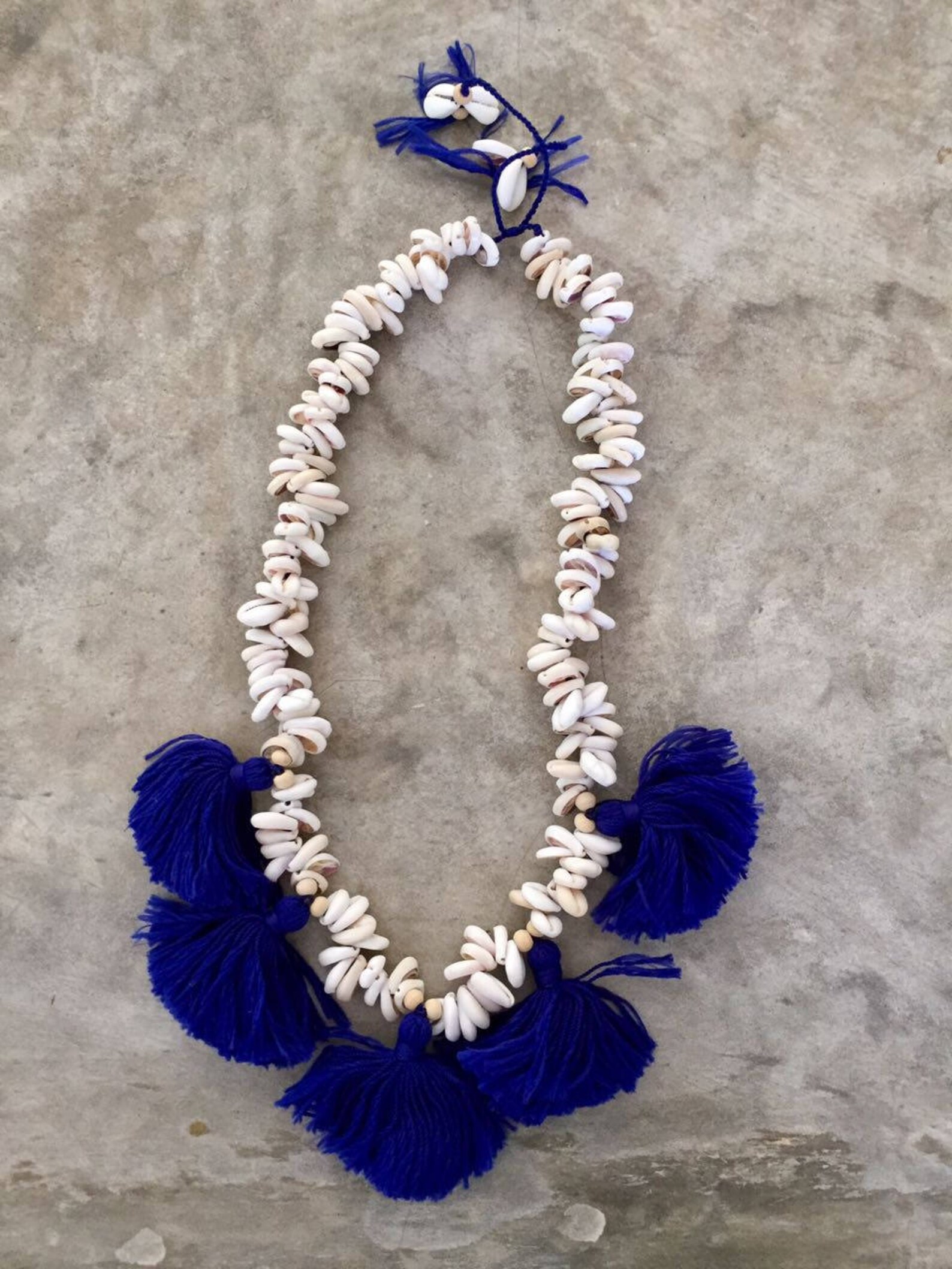 Tribal Shell Necklace Statement Jewellery With Sea Shells | Etsy