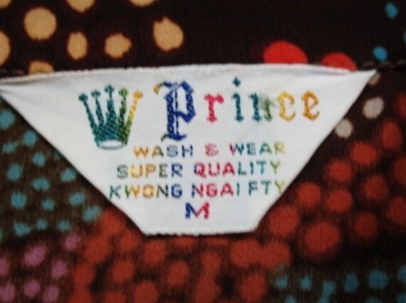 Women's 1960's Asian Mod Polka Dot Flower Power Princ… - Gem