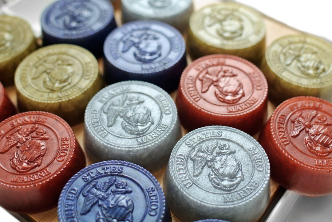 6 Military Soap / Soap With US Marine Corps Emblem / Party Favors ...