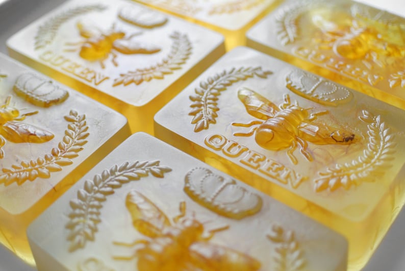 5 Queen Bee Soap / Honey Bee Soap Made With Honey - Soap Package - Etsy