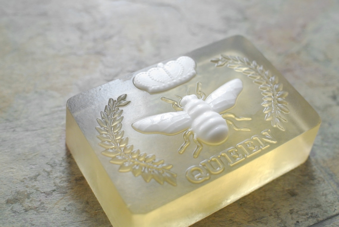 5 Queen Bee Soap / Honey Bee Soap Made With Honey Soap - Etsy