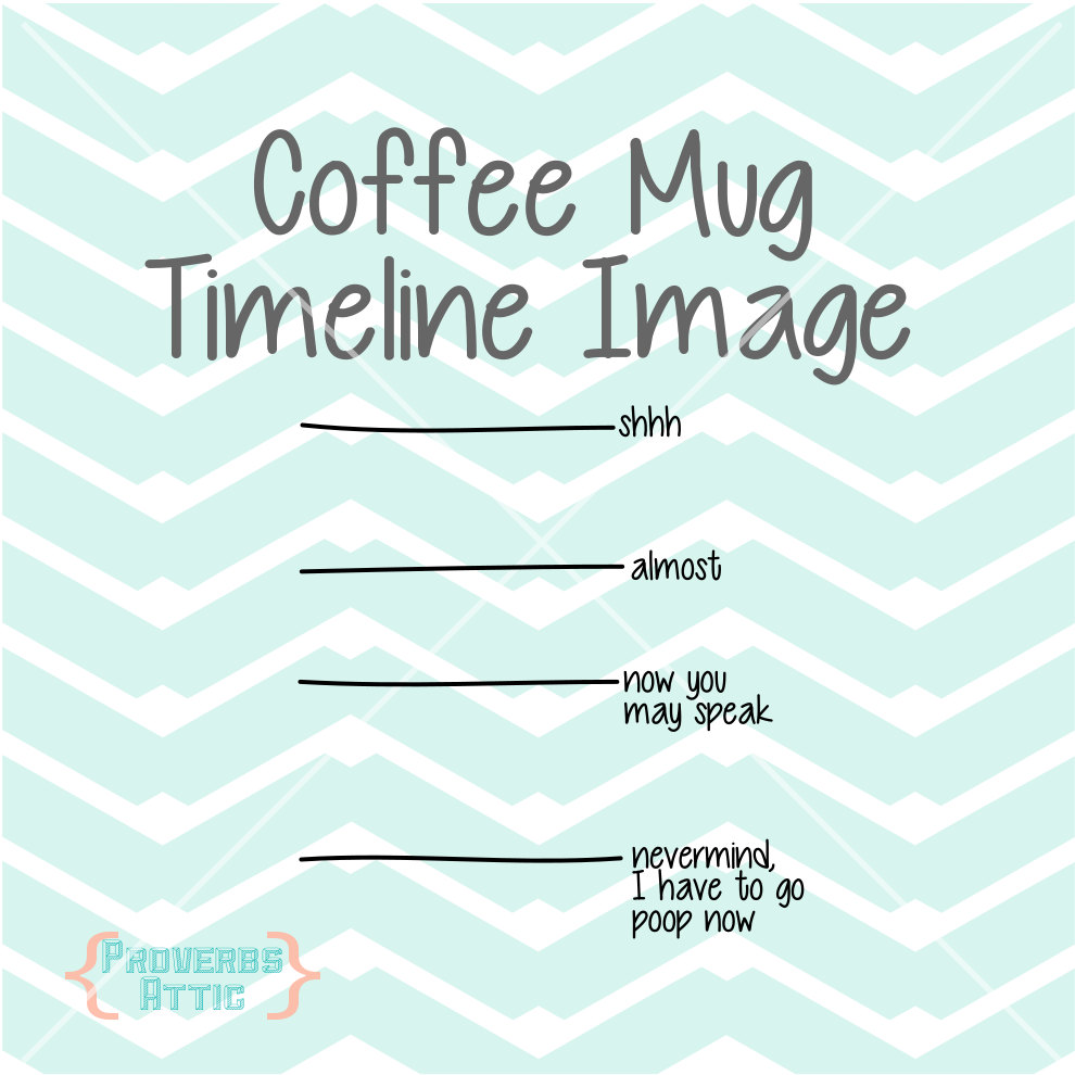 Funny Coffee Mug Timeline Image Cutting File Vinyl Decal Sticker Cup ...