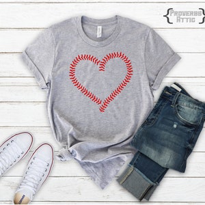 BASEBALL HEART STITCHES Sports File for T-shirt/iron-on Cutting ...