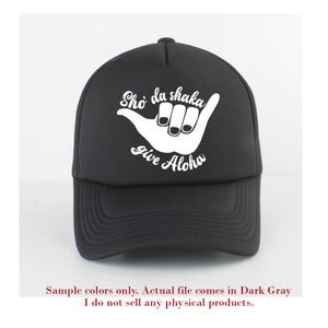 Sho' Da Shaka Give Aloha Hang Loose Digital File Instant Download Art ...