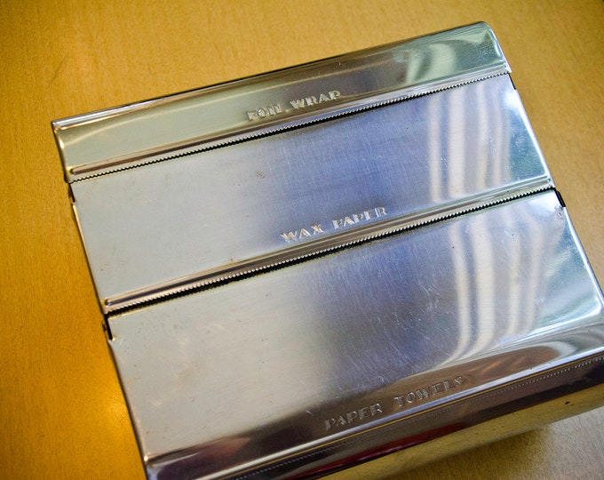 1950s Garner Ware Chrome Kitchen Paper Dispenser, Paper Towels, Foil ...