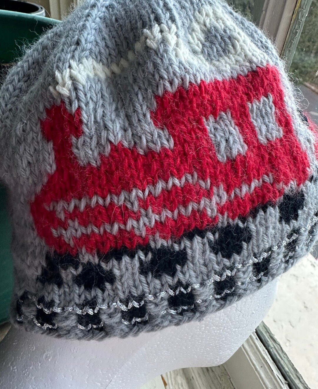 Train & Tracks Hat - Locomotive, Coal Car, Passenger Car, Caboose ...