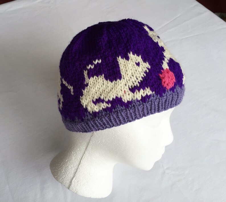 Play Ball Cat & Kitten Hat Knitting Pattern hat in Several - Etsy