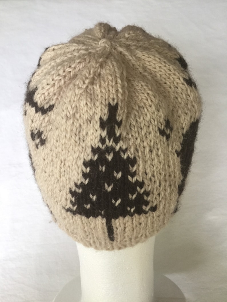 Forest Friends Moose & Deer Hat Knitting Pattern - Etsy
