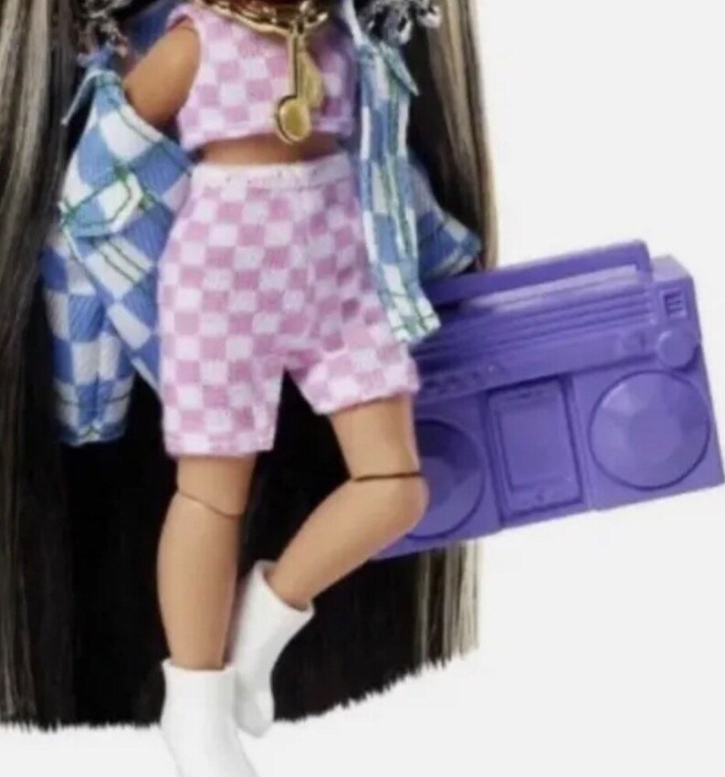Barbie Extra Minis Doll Boom Box Purple Plastic MP3 Player Y2K - Etsy