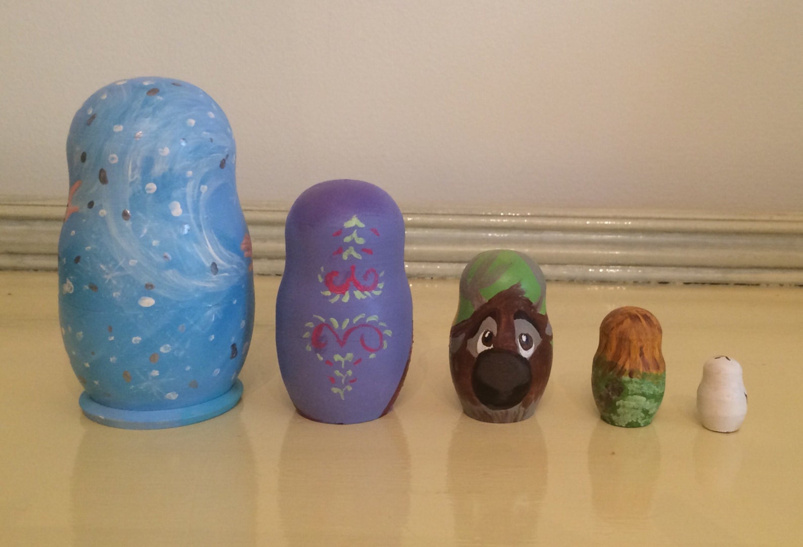 Matryoshka, Family Portrait, Birth Announcement, Personalized Gift ...