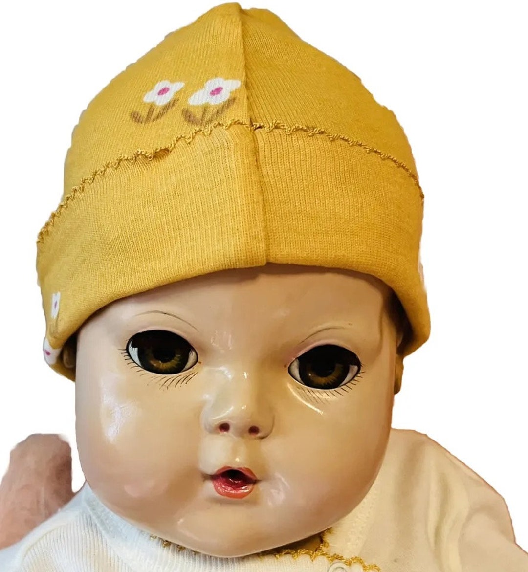 Effanbee Vintage 1940's Dy- Dee Baby Doll 21" Composition Head Rubber ...
