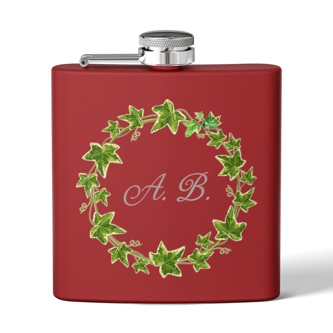 Stainless Steel Flask, Personalized Alpha Phi Sorority Gift, Bridesmaid ...