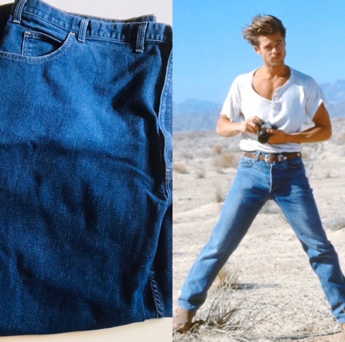 Vintage Towncraft Jeans: 1990s Dad Jeans, Size 47 Short, USA Made - Etsy
