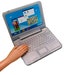 Mattel Barbie Doll Laptop Computer Silver Miniature Open Close ...