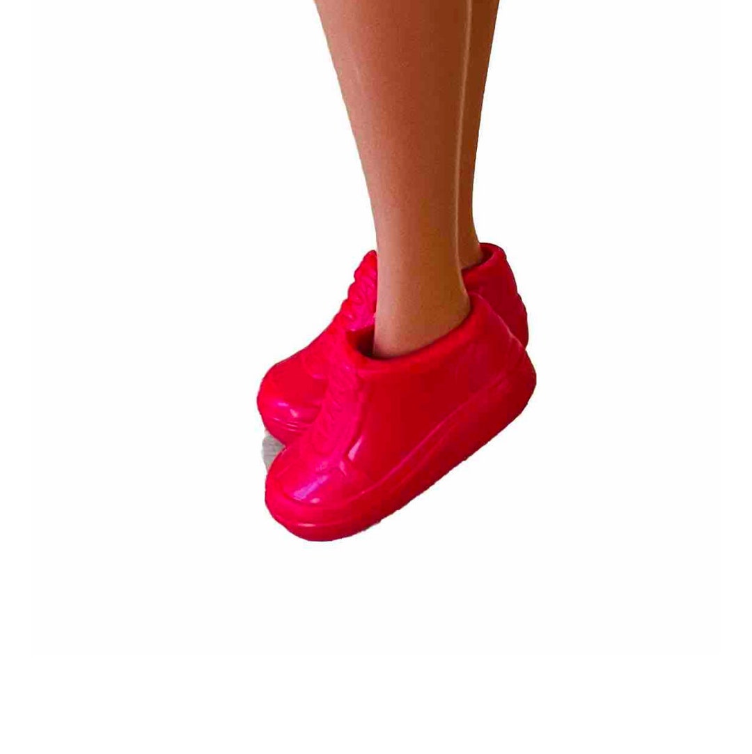 Barbie Fashionistas Red Fashion Doll Tennis Shoes 2017 Flats Sneakers ...