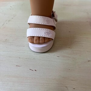 Tallinas Doll Shoes, Sandals, Fits 18 Inch, American Girl, Vintage ...