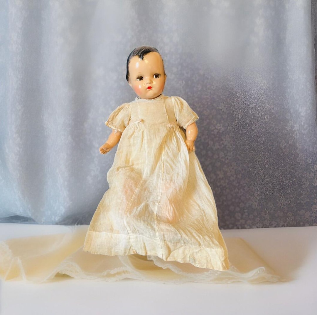Vintage Madame Alexander Little Genius Doll: 1930s Crying Baby, 26 Inch ...