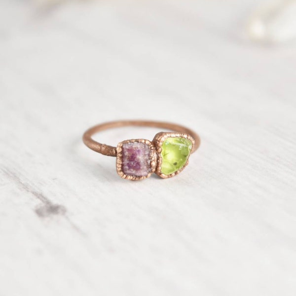 Ruby and Peridot - Etsy