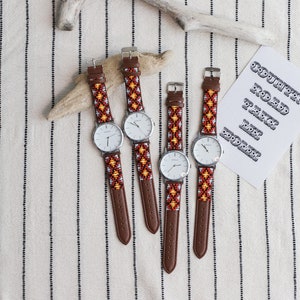 Handmade Native American Inspired Beaded Watch Beaded - Etsy