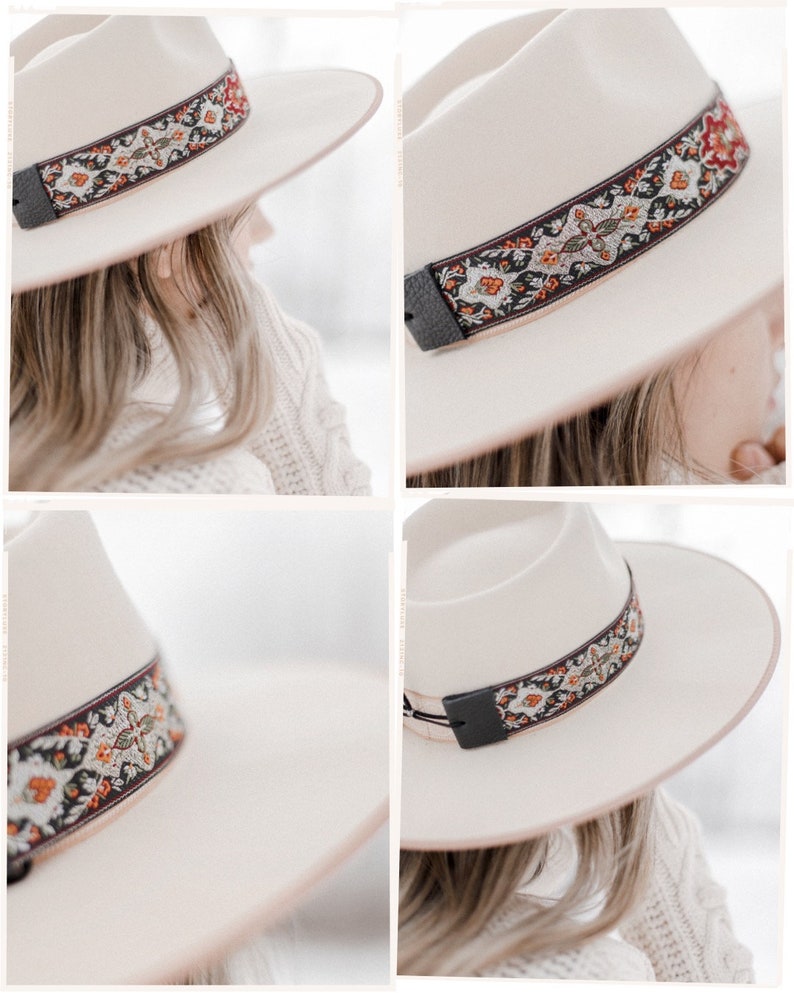 cowboy-hat-band-bohemian-accessories-country-accessories-etsy-uk
