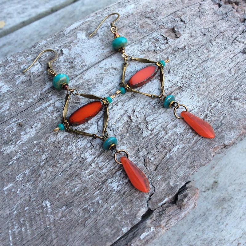 Gypsy Earrings - Etsy