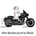 Printable Goat, Goat on Motorcycle, White and Tan Goat, Instant ...
