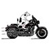 Duck Riding A Motorcycle, White Duck Art, Duck Cartoon Art, Motorcycle ...