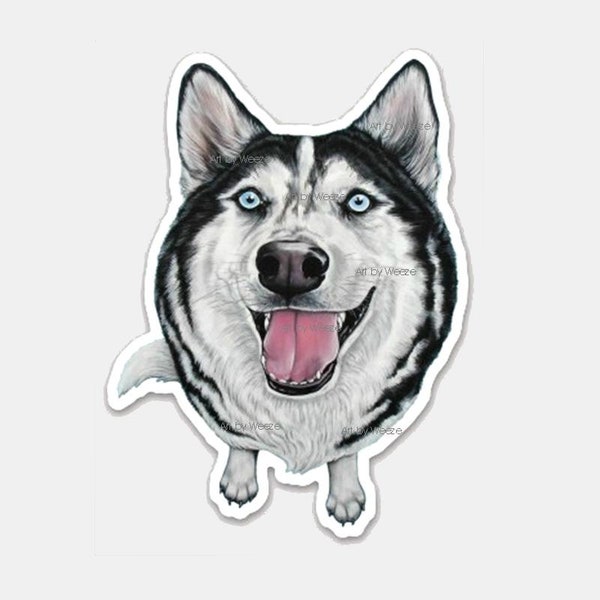 Husky Decal - Etsy