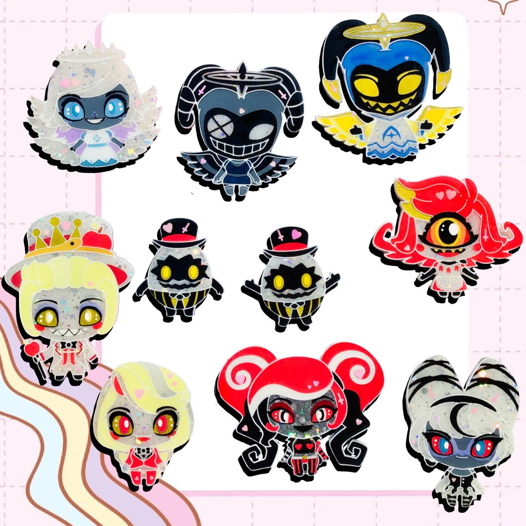 Cute Characters Hand-painted Necklace / Bag Charm / Phone Grip – Tree ...