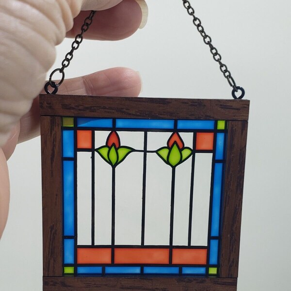 Miniature Stained Glass Window - Etsy