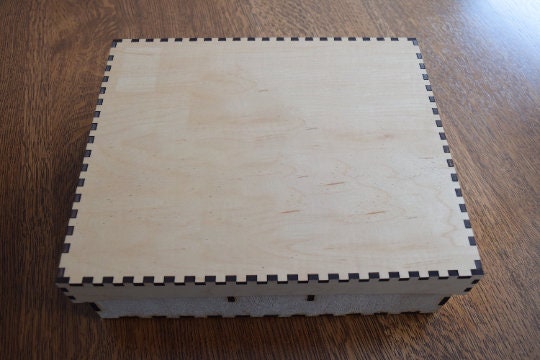 SVG FILE for Custom Game Box for Board Games - Add Your Own Logo And/or ...