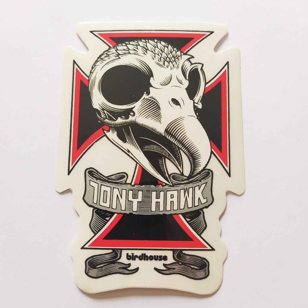 Birdhouse Skateboards Tony Hawk Skateboard Sticker - Etsy