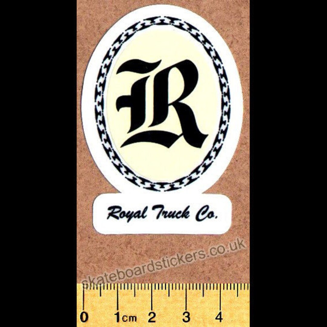 Royal Trucks Skateboard Sticker - Etsy