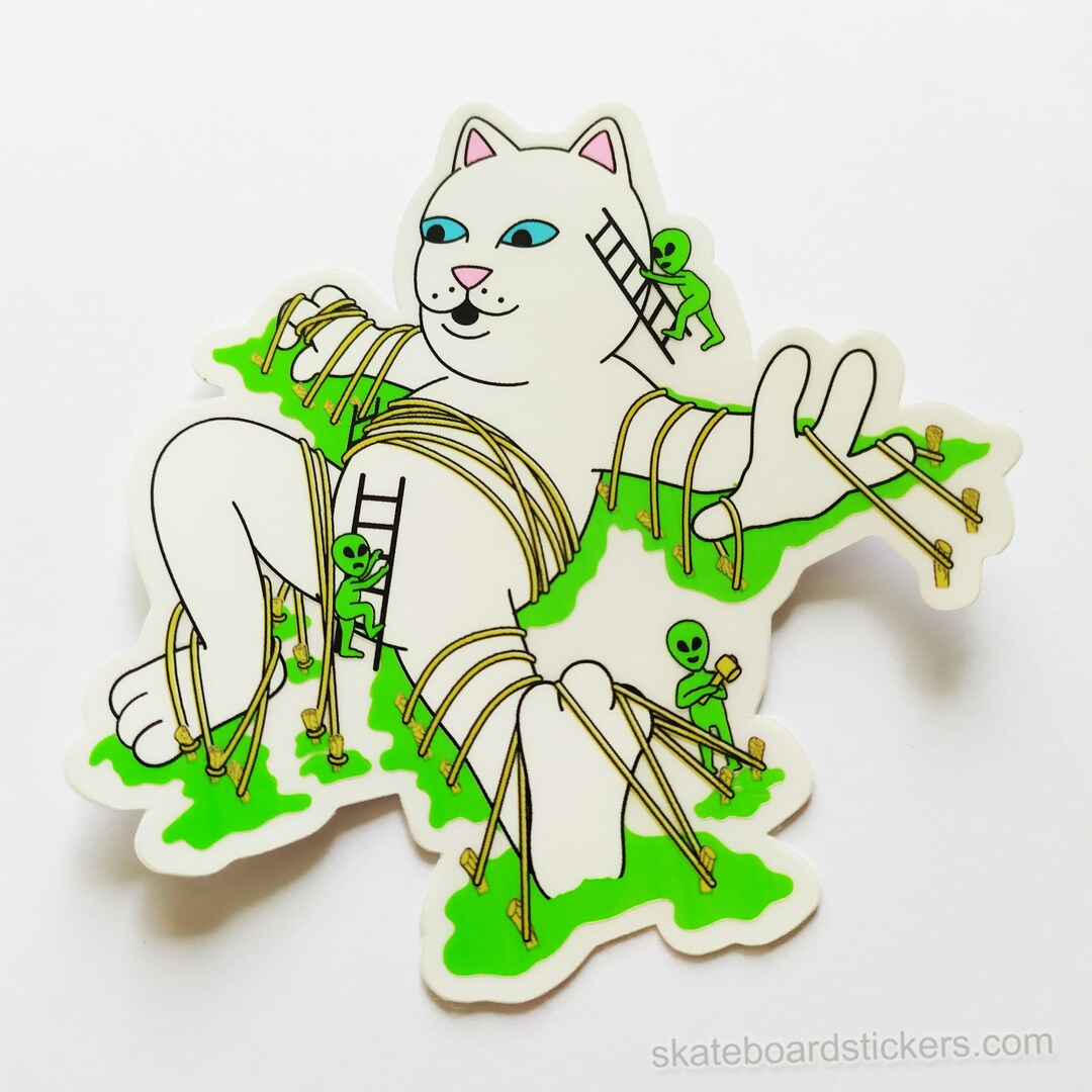 RIPNDIP Skateboard Sticker "lord Nermal's Travels" - Official Rip N Dip ...